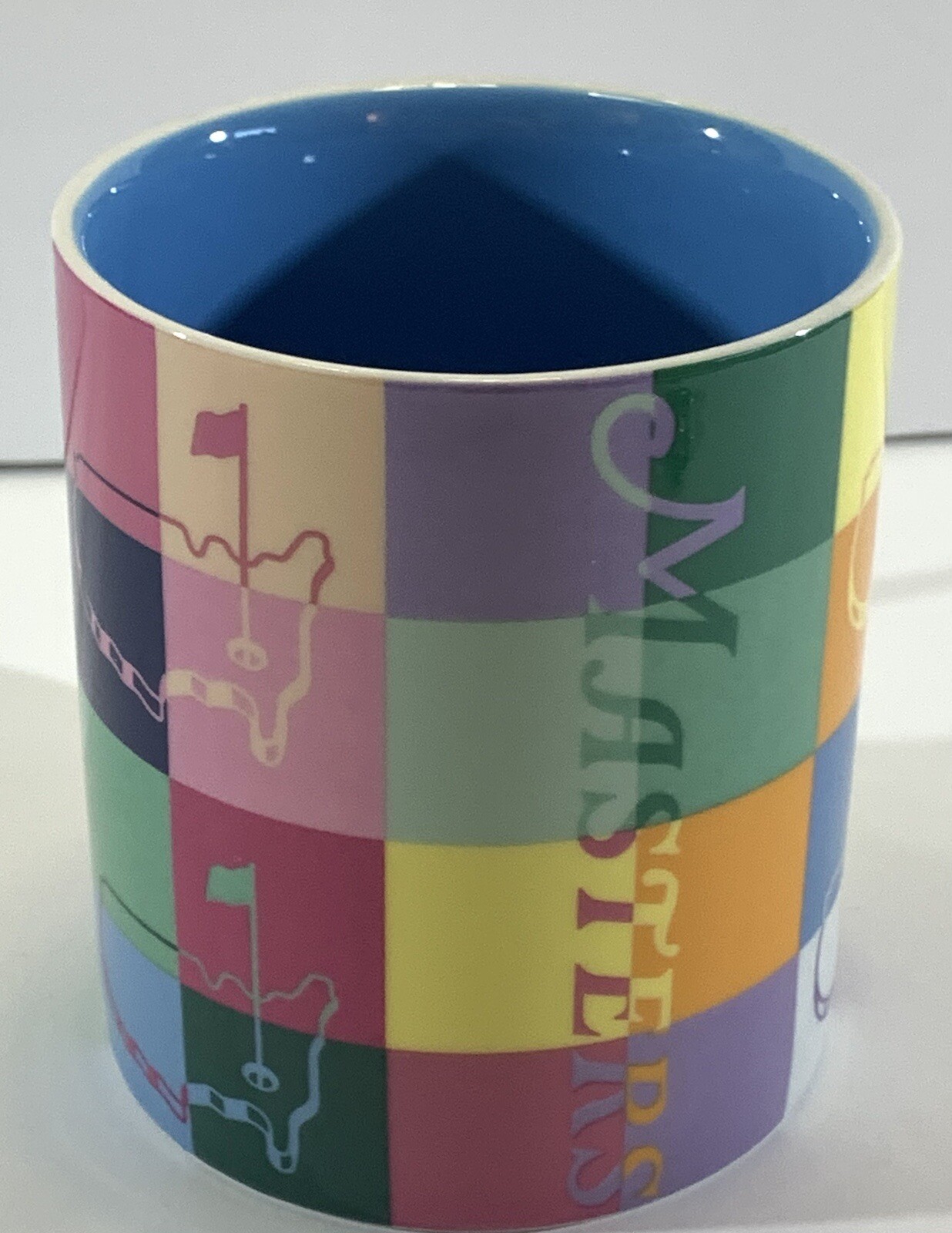 Masters golf Coffee Mug augusta national square map style 2023 pga new ...