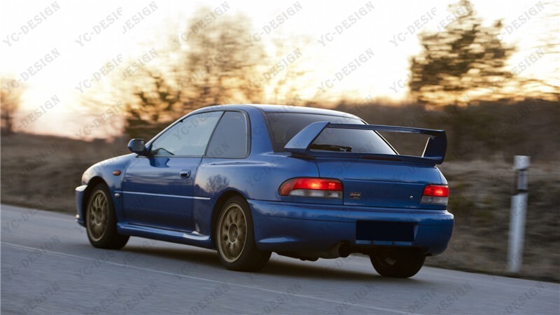 FRP Wide Body Kit For 98-01 Subaru Impreza WRX STI GC8 22B-Sti-Style ...