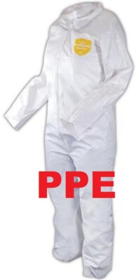 DuPont™ TYVEK PPE ProShield® 60 ® NG120SWH LARGE Coveralls-DENTIST/MD ...