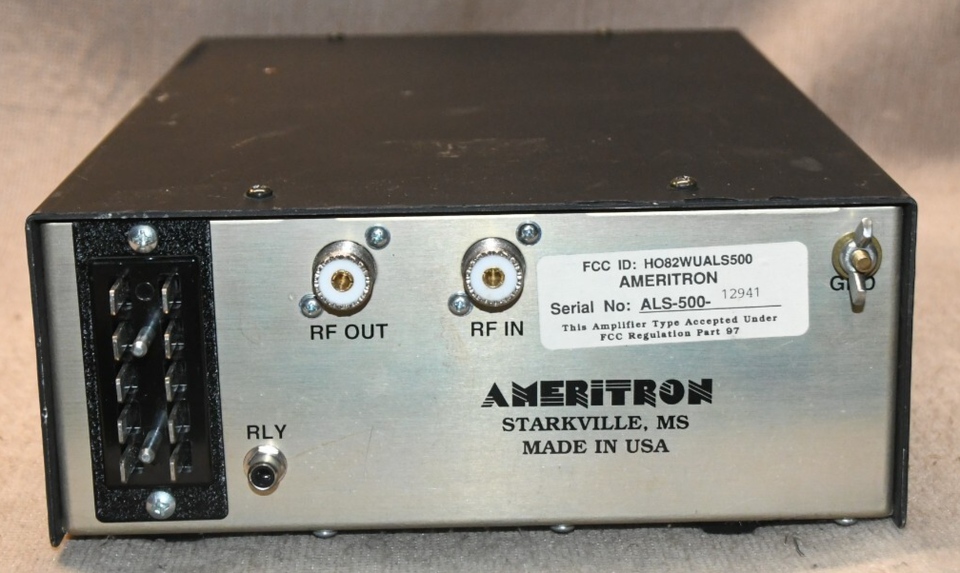 Ameritron ALS-500M Solid State HF Linear Amplifier | eBay