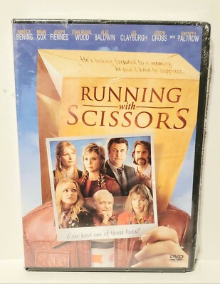 RUNNING WITH SCISSORS (DVD) with Alec Baldwin & Annette Bening New ...