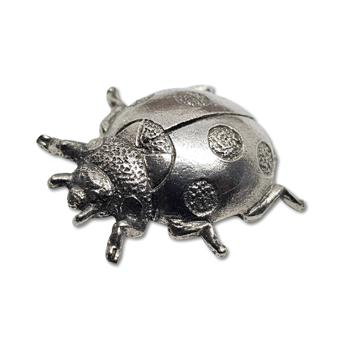 Ladybird Pewter Pin Badge Bug Cute Insect Garden Brooch Lapel Tie Pin ...