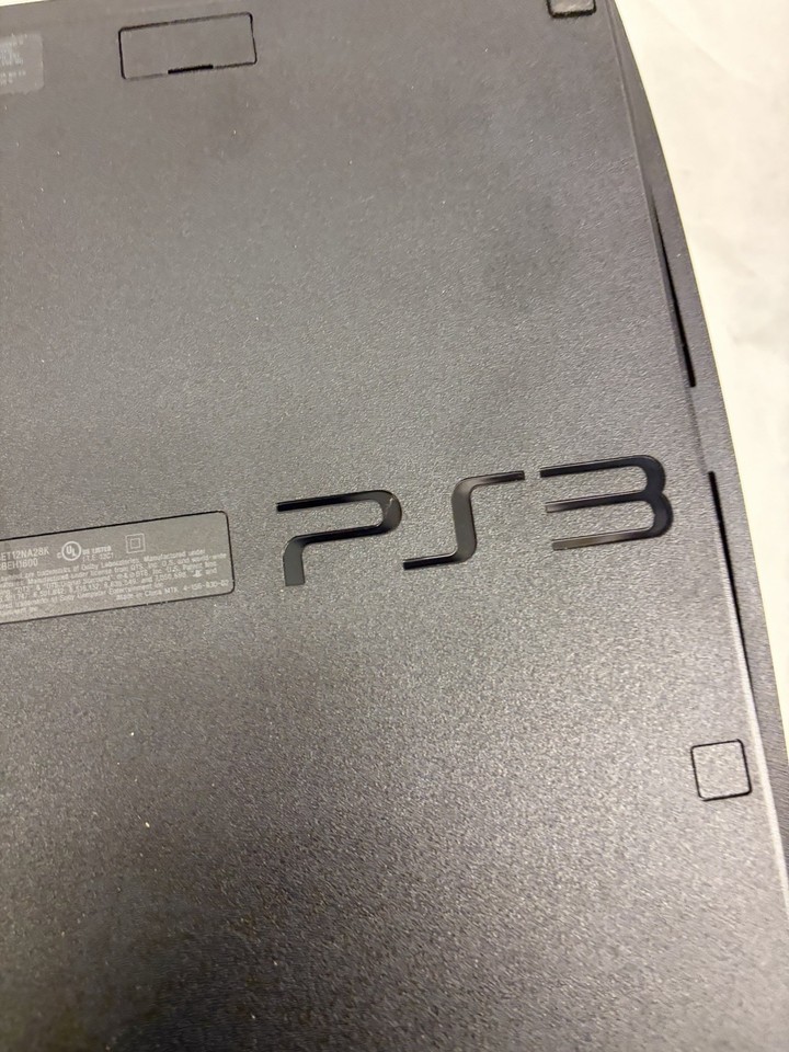 PS3 PLAYSTATION 3 CECH-2001B CONSOLE CONTROLLER AND GAME BUNDLE, TESTED ...