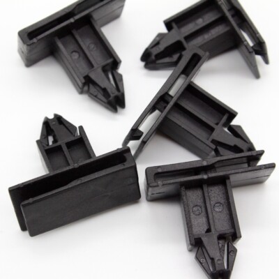 10 Black Nylon Rocker Panel Moulding Clips For GM 10431761 Impala ...