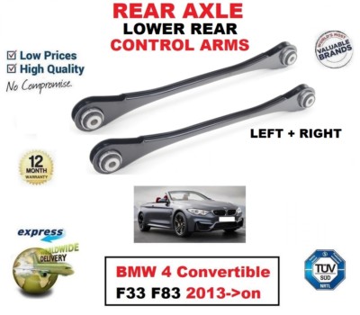 REAR AXLE LEFT RIGHT LOWER REAR CONTROL ARMS for BMW 4 Convertible F33 ...