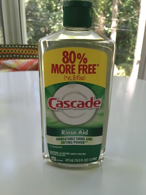Cascade Rinse Aid Agent 16 Fl oz 1 Pint New Unopened NOS Dishwasher | eBay