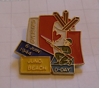 WW2 D DAY 6 JUNE 1944 OVERLORD JUNO BEACH 3rd CANADIAN INFANTRY vintage ...