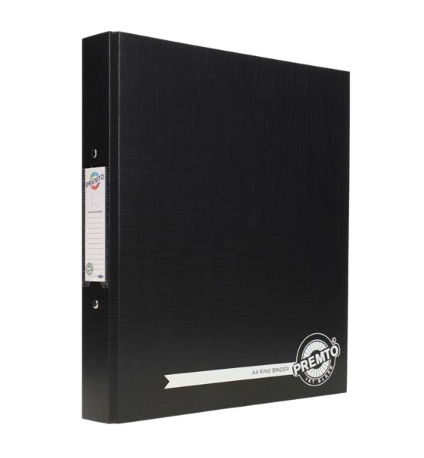 Ring Binder A4 Jet Black High Quality Strong 2 Ring File Document ...
