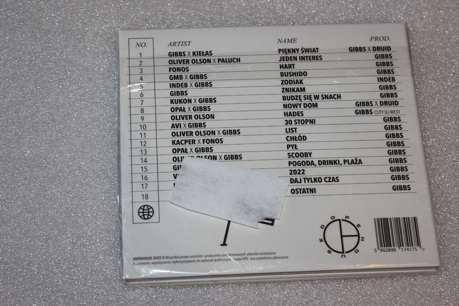 Gibbs - Dopehouse Mixtape CD - POLISH RELEASE NEW SEALED | eBay