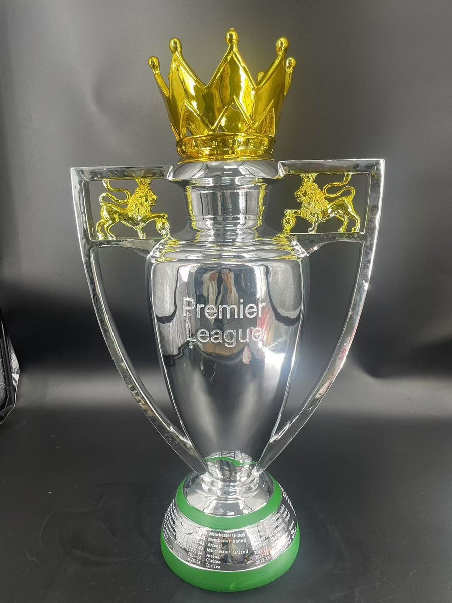 Premier League Trophy Replica Ebay.com European Football Cup Silver