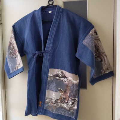 Blue Iaido Kendo Jiu jitsu gi Jacket uniform Japanese Martial Arts | eBay