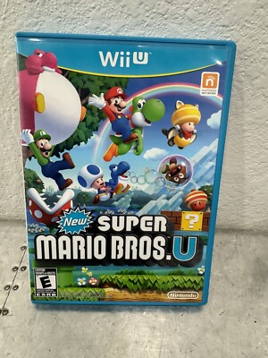 Super Mario Bros U SUPER RARE! Wii U Complete | eBay
