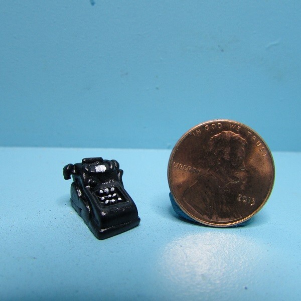 Dollhouse Miniature Metal Old Fashion Desktop Adding Machine MUL3463 | eBay