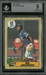 Bo Jackson 1987 Topps #170 Base Price Guide - Sports Card Investor