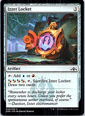Izzet Locket Magic The Gathering Guilds Of Ravnica Light Play | eBay