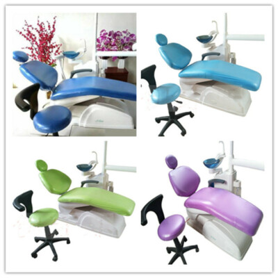 1Set Dental Unit Cover Cloth Dentist Chair Protector Sleeves PU Water ...