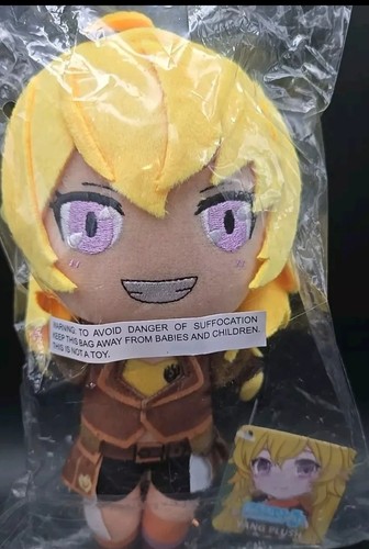 RWBY Nendoroid Plus stuffed toy Yang Xiao Plush Long 8-inch NWT | eBay