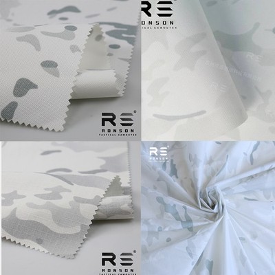 Snow Camouflage Fabric 500D Nylon Cloth Polyester Cotton Plaid 600D PVC ...