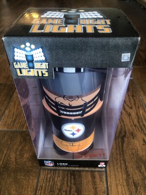 NIB Forever Collectibles Game Night Lights NFL Pittsburgh SteelerS Logo ...