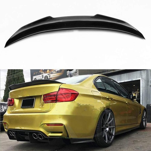 Carbon Fiber Rear Trunk Boot Spoiler Wing For BMW F80 M3 Sedan 12-20 19 ...