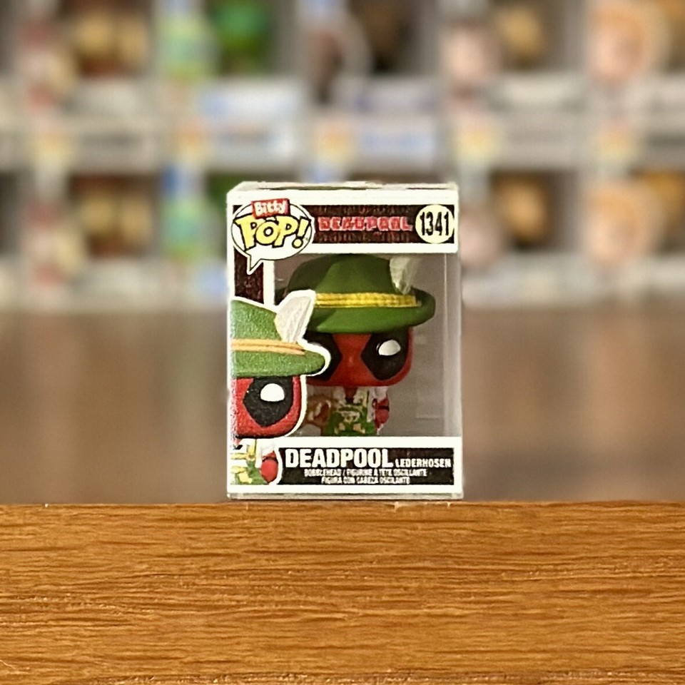 Funko Bitty Pop DEADPOOL LEDERHOSEN #1341 1/3 Mystery Chase 😳 MINT ...