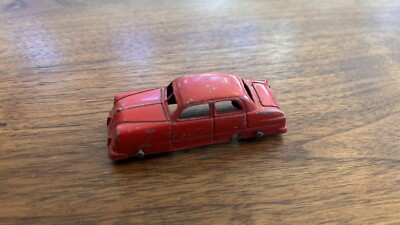 1950s Tootsie Toy Ford Mainliner 4 door 3” long Unmarked Red Sedan Toy ...