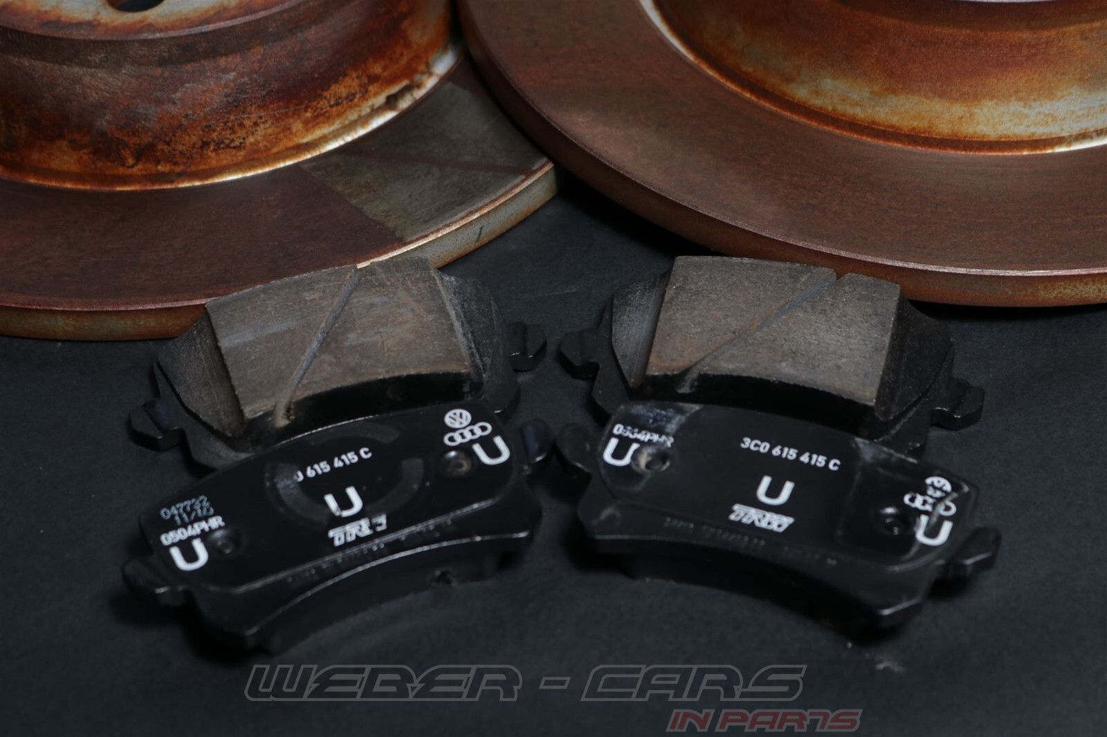 5Q0615601G Disques 3AA698451A Revêtements Arrière OEM VW Passat 3AA B7 ...