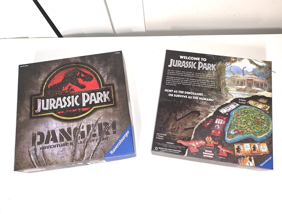 Jurassic Park Danger Adventure Game Ravensburger Lex Murphy Complete ...