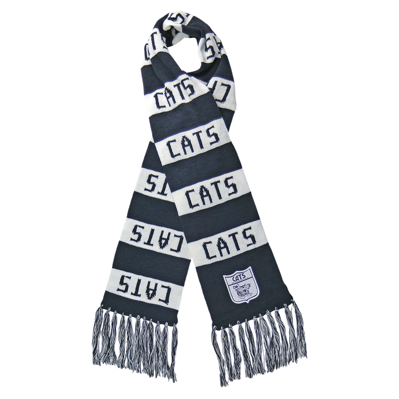 Geelong Cats AFL Limited Edition Heritage Emblem Bar Scarf! BNWT's! | eBay