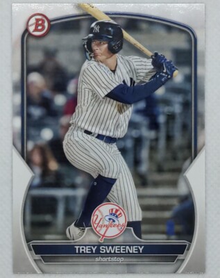 x200 LOT 2023 BOWMAN (200 Count) TREY SWEENEY BASE CARD BP-119 YANKEES ...