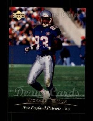1995 Upper Deck #104 Michael Timpson Patriots Penn St 8 - NM/MT | eBay