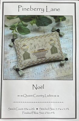 Pineberry Lane Noel Cross Stitch Kit New Quaint Country Ladies ...