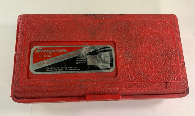 Snap-on REX10A 10 PC Screw Extractor Set for sale online | eBay
