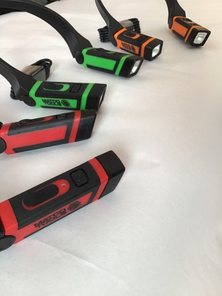 Matco Tools 300 Lumen Rechargeable Neck Light with Pivot Snap lock ...