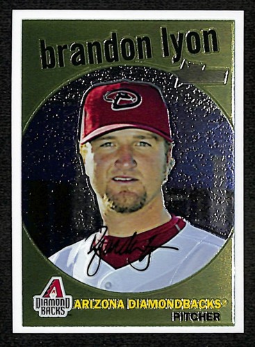 2008 Topps Heritage Chrome #C286 Brandon Lyon Diamondbacks 1872/1959 | eBay