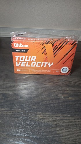 Wilson Tour Velocity Distance Golf Balls 15 Qty - NEW & SEALED | eBay