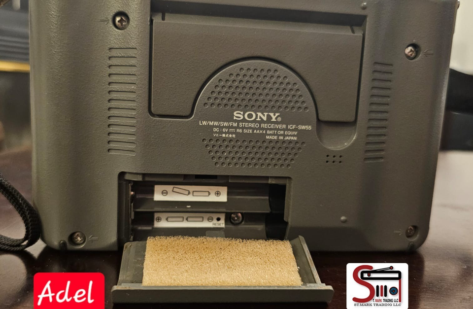 Sony ICF-SW55 Radio Recapped & Upgraded By Adel USA In Excellent ...