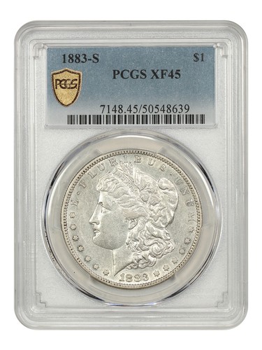 1883-S $1 PCGS XF45 - Morgan Dollar - Key Date from San Francisco | eBay