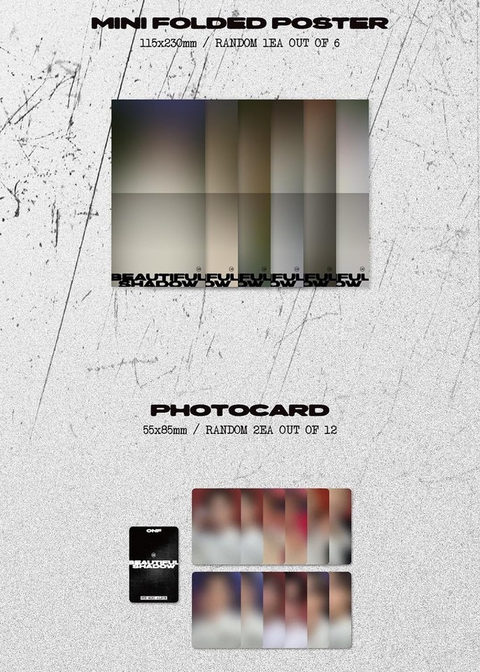 Onf Beautiful Shadow - Digipack - Random Cover - incl. 16pg Photobook ...