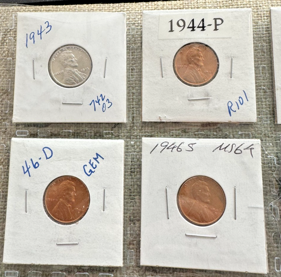 20 Lincoln Wheat Cents BU or Better * Estate Purchase * Great Upgrade ...