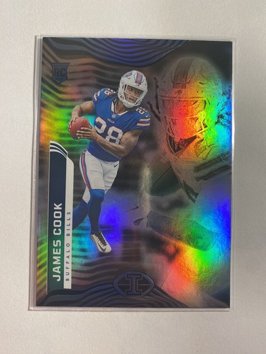 2022 Panini Illusions Football Card James Cook RC Rookie Base #11 ...