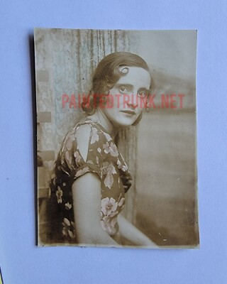original antique 1920s sideshow mabel darpel flapper texas tattoo photo ...