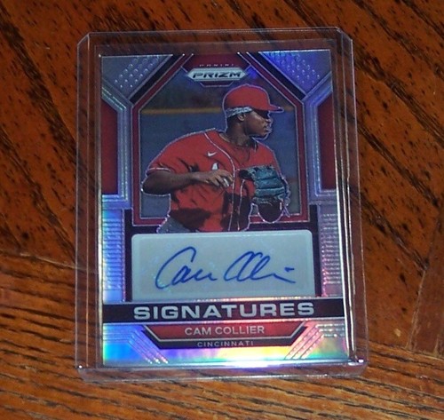 2023 Panini Prizm Cam Collier Silver RC Auto Reds ROOKIE AUTOGRAPH | eBay