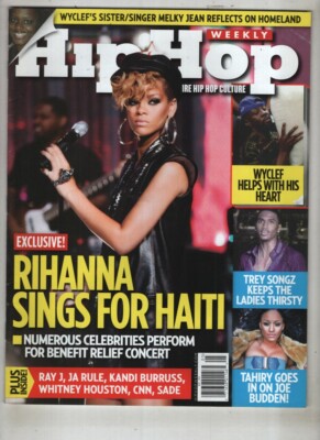 Hip Hop Weekly Mag Rihanna Wyclef Trey Songz Ray J Vol.5 No.3 ...