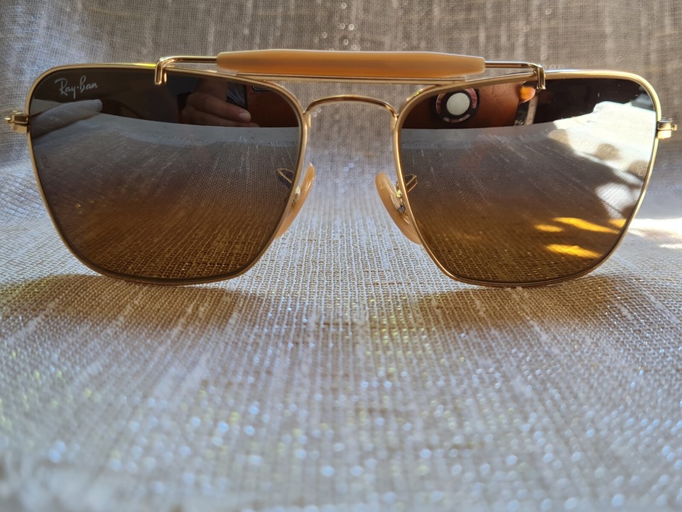 RARE NEW OLD STOCK VINTAGE RAY BAN BL USA BAUSCH&LOMB CARAVAN NOS SMALL ...