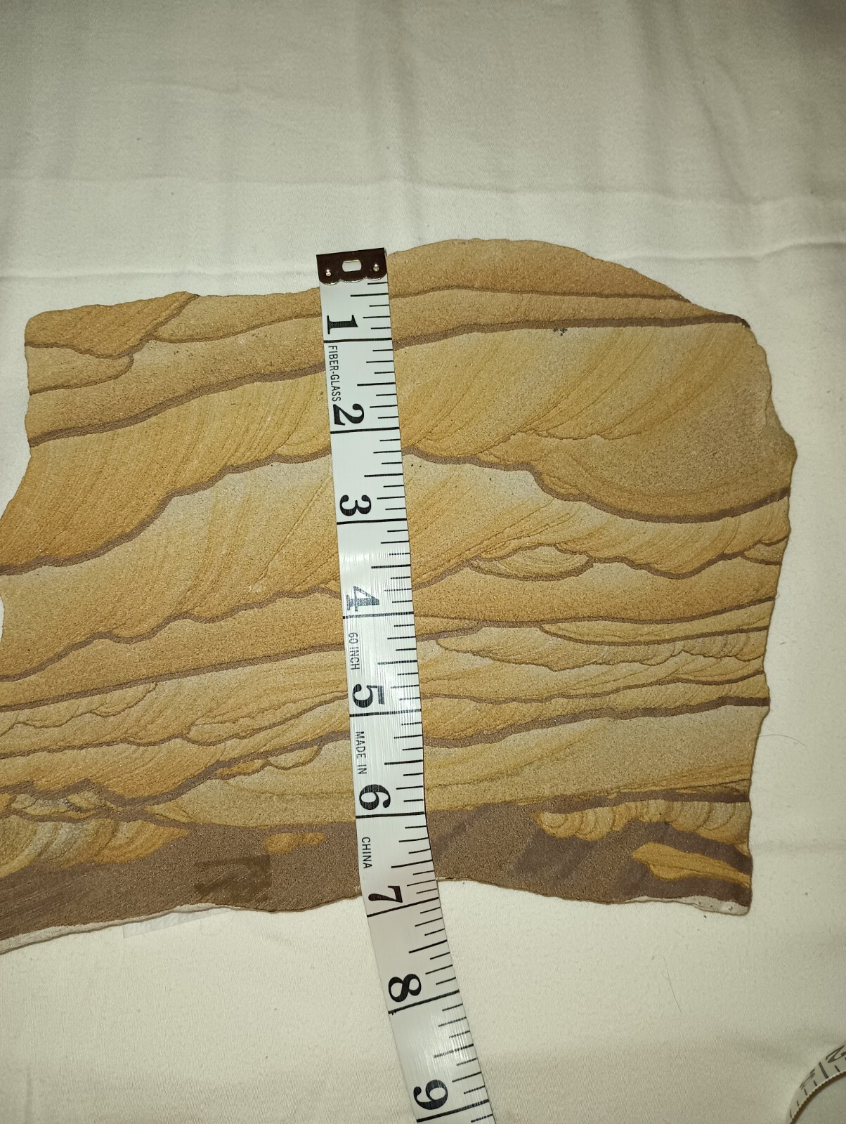 Small Sandstone Picture Stone Deco Piece, 8.5"X7" | eBay