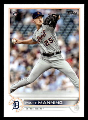 Matt Manning 2022 Topps #31 Detroit Tigers | eBay
