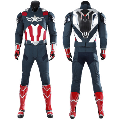 Captain America Brave New World Cosplay Costume Superhero Falcon Wilson ...