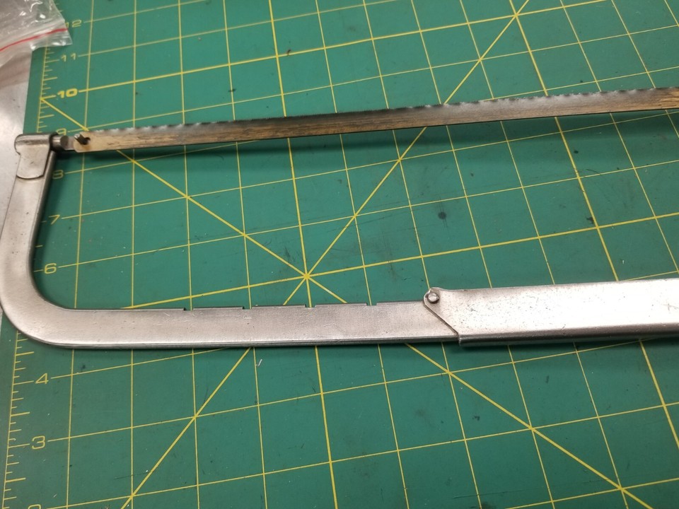 Vintage Rare Craftsman Amber Handle Hack Saw BB Series MADE IN USA | eBay