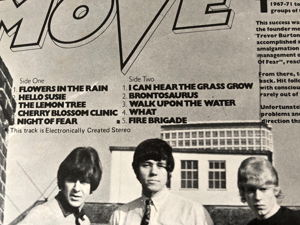 THE MOVE - GREATEST HITS VOL. 1 (Pickwick) 1978 VINYL RECORD LP ALBUM ...